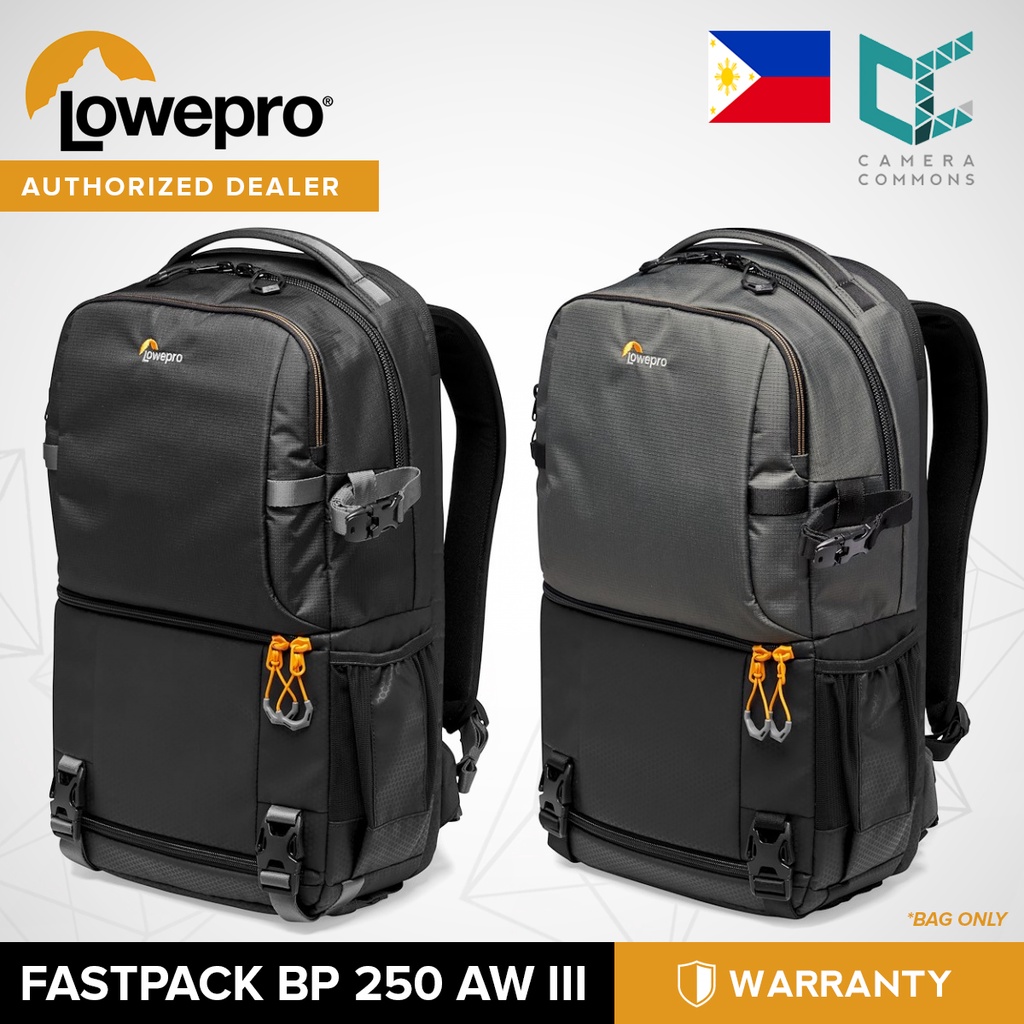 Lowepro Fastpack Pro BP 250 AW III Backpack for Camera Gears | Shopee ...