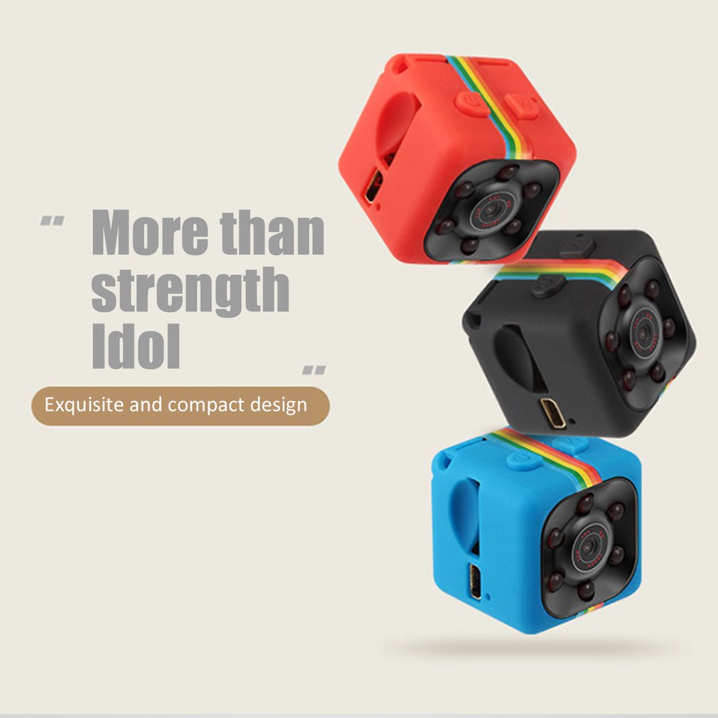 SQ11 Practical Mini 960P Micro Camera 360°Rotating Camcorder Motion ...