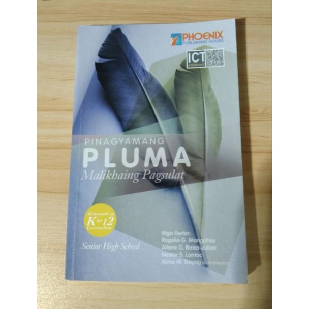 Malikhaing Pagsulat Pinagyamang Pluma Phoenix Senior High | Shopee ...