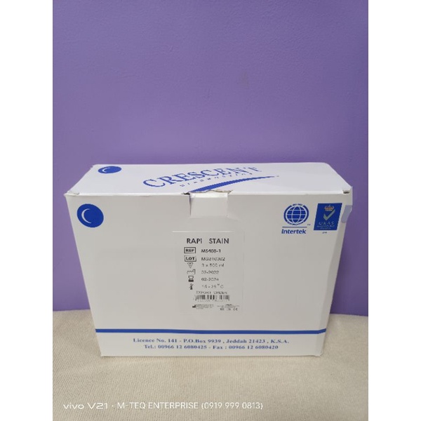 CRESCENT RAPI STAIN / HEMATOLOGY SMEAR STAIN | Shopee Philippines