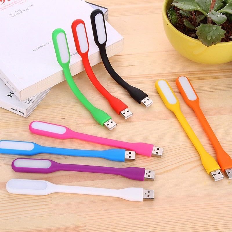 Mini Creative USB LED Flexible Foldable Light Power Bank 1.2W | Shopee ...