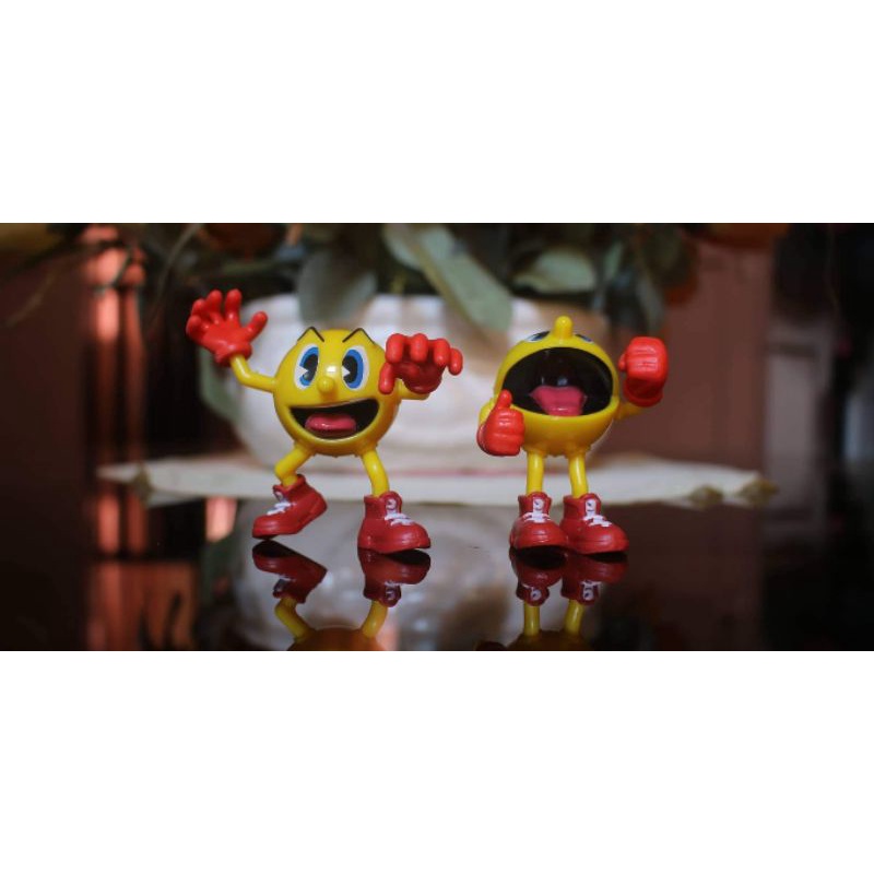 Pacman figure toy 2 pieces | Shopee Philippines