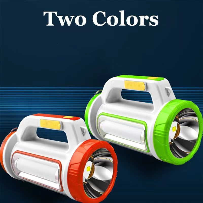 COD Multifunctional light USB charging solar flashlight with lateral ...