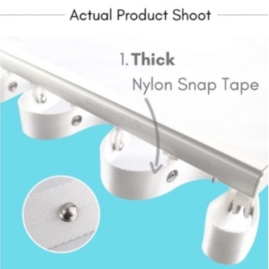 107mm/125mm S Tape Only For S Track/ Snap Track/ Ripple Fold Track/ S ...