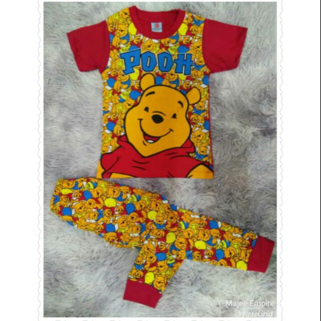 BAJU KANAK-KANAK POOH CARTOON | Shopee Philippines
