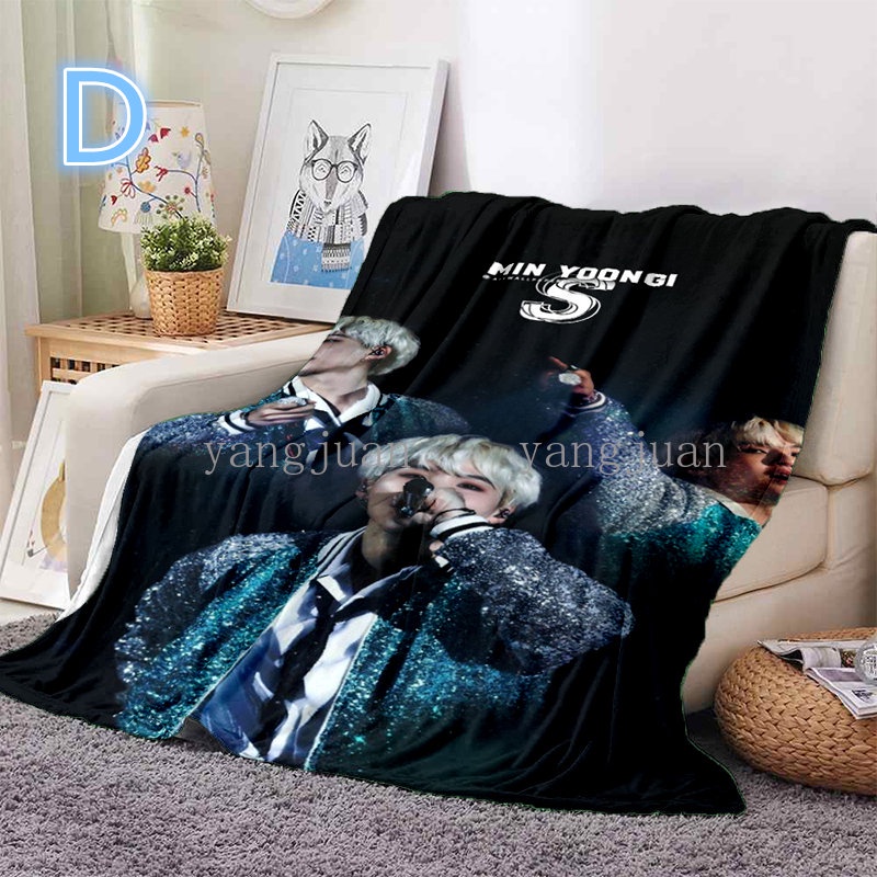 Customizable BTS Blanket Picnic Kim Namjoon, Seokjin, Min Yoongi, Jung ...