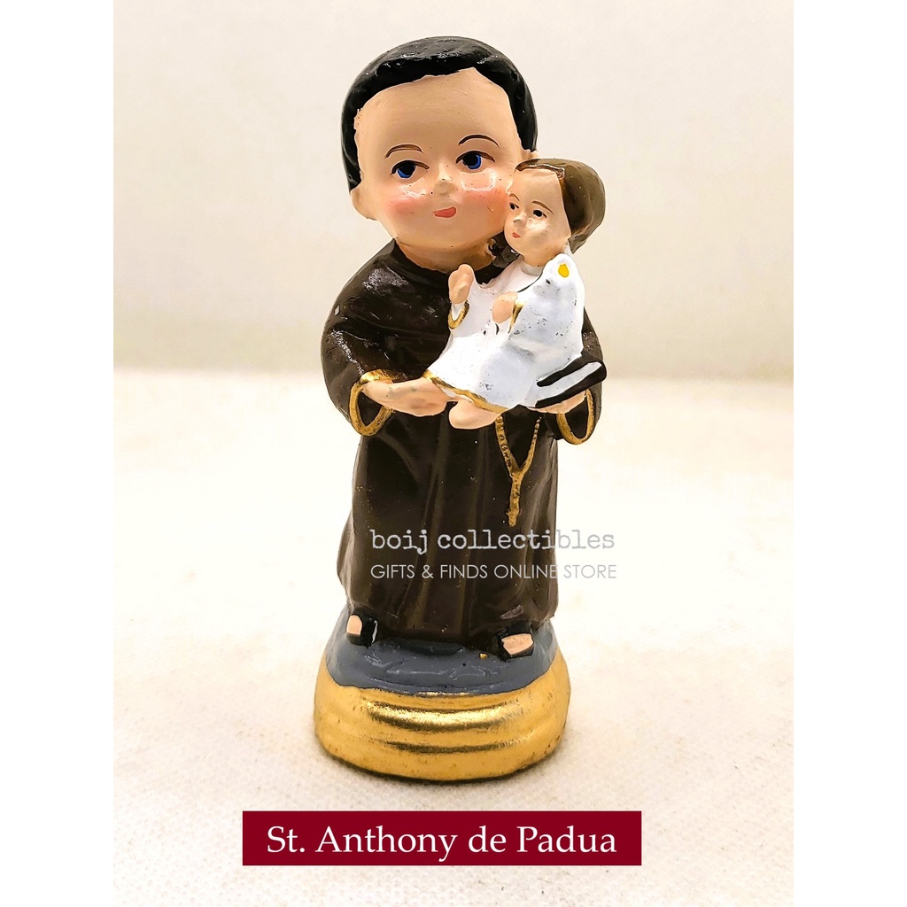 Chibi Saints Religious Mini Statues Height: 3.5-4 inches | Shopee ...