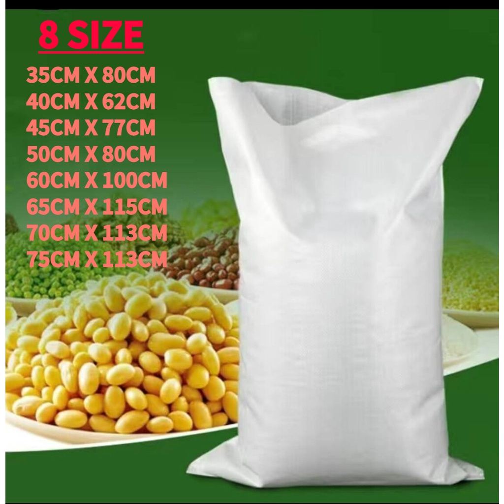 Guni karung plastik besar/ Polypropylene Woven Sacks, PP Woven Sacks ...