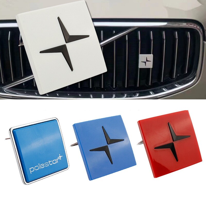 Polestar Front grille emblem for Volvo S90 S60 XC40 XC90 XC60 C40 C30 ...