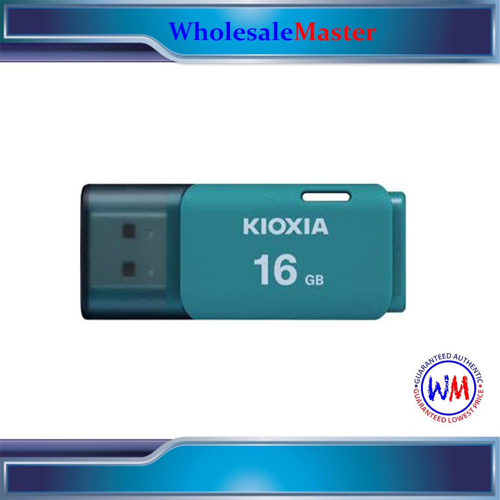KIOXIA Hayabusa USB Flash Drive 16GB Blue LU202L016GG4 | Shopee Philippines