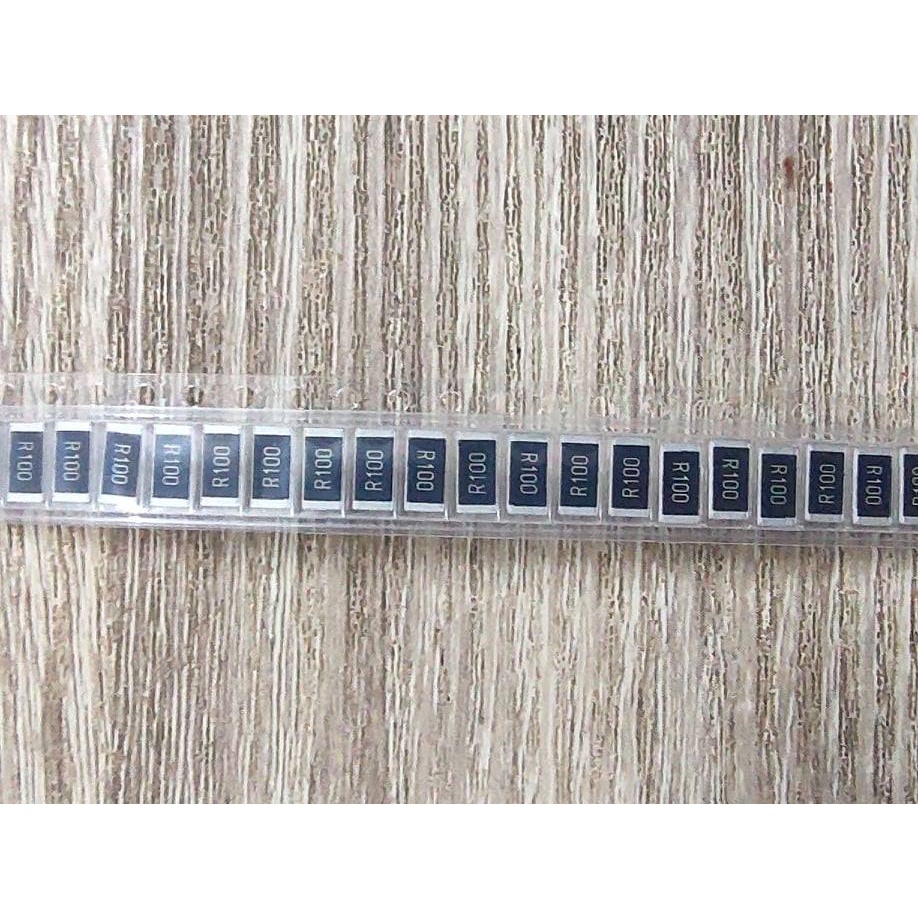 (10 Pieces)SMD Resistor 2512 1W 0.1R R100 10R 50R 100R Chip | Shopee ...
