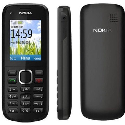 Nokia C1-02 Classic Mobile Phone Keypad Cell Phone Basic Phone | Shopee Philippines