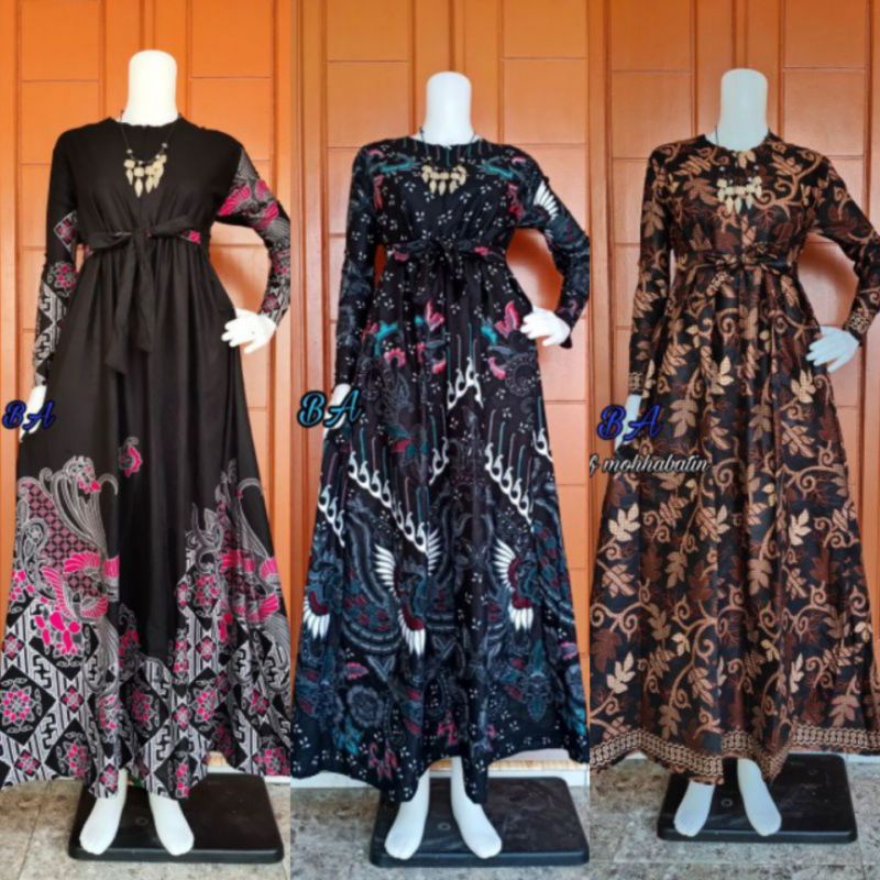 Gamis BATIK MANGGAR, Rice, SEKAR, CANTIK,KUBIS, Fans, Leaves,KUPU ...