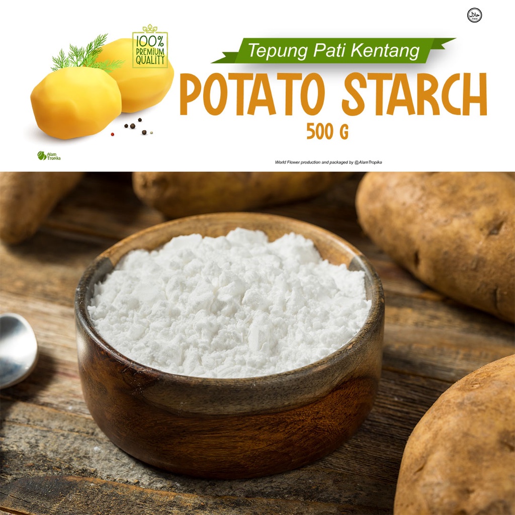 Potato Flour potato flakes/Pati potato Starch potato fonat potato 1kg ...