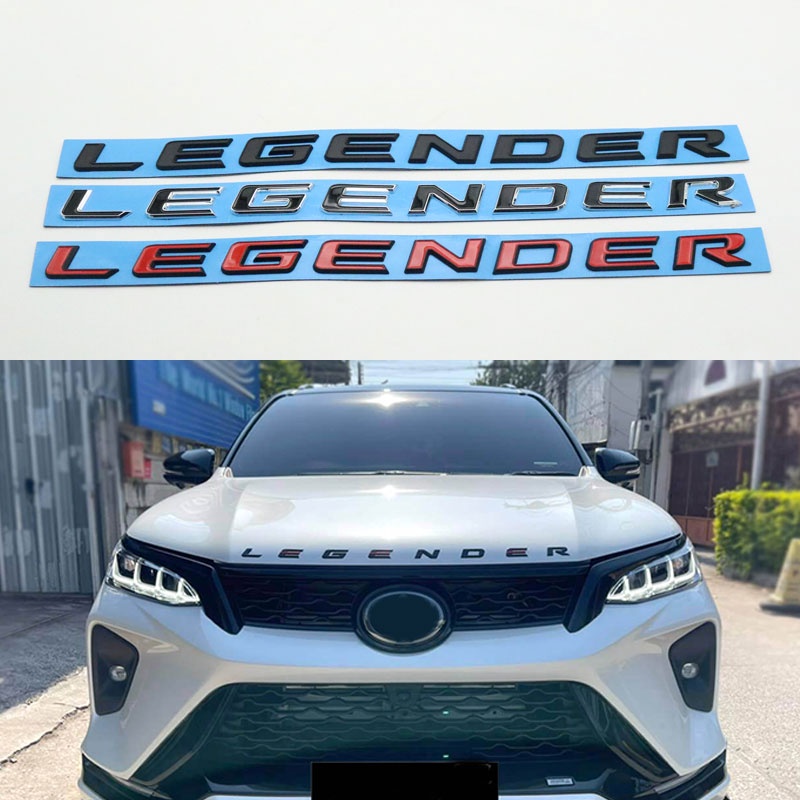 For Toyota Fortuner Legender Front Bonnet Hood Emblem BadgeDecal Logo ...