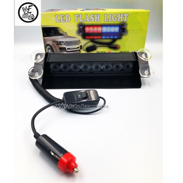 Emergency Warning Vehicle LED Flash Light / Police Car Dash Light ...