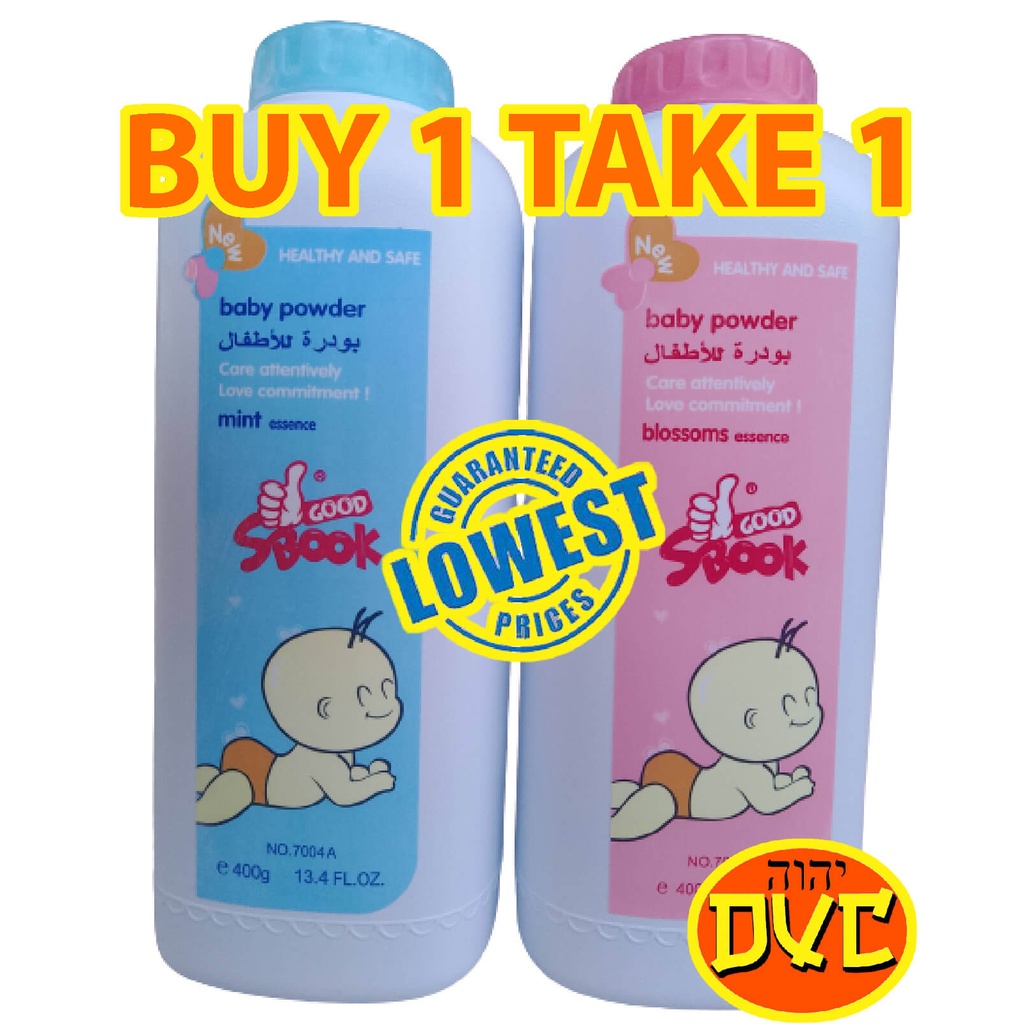 Baby Powder 400g 2 PCS Big Size for Babies Child Adult Polbo Good ...