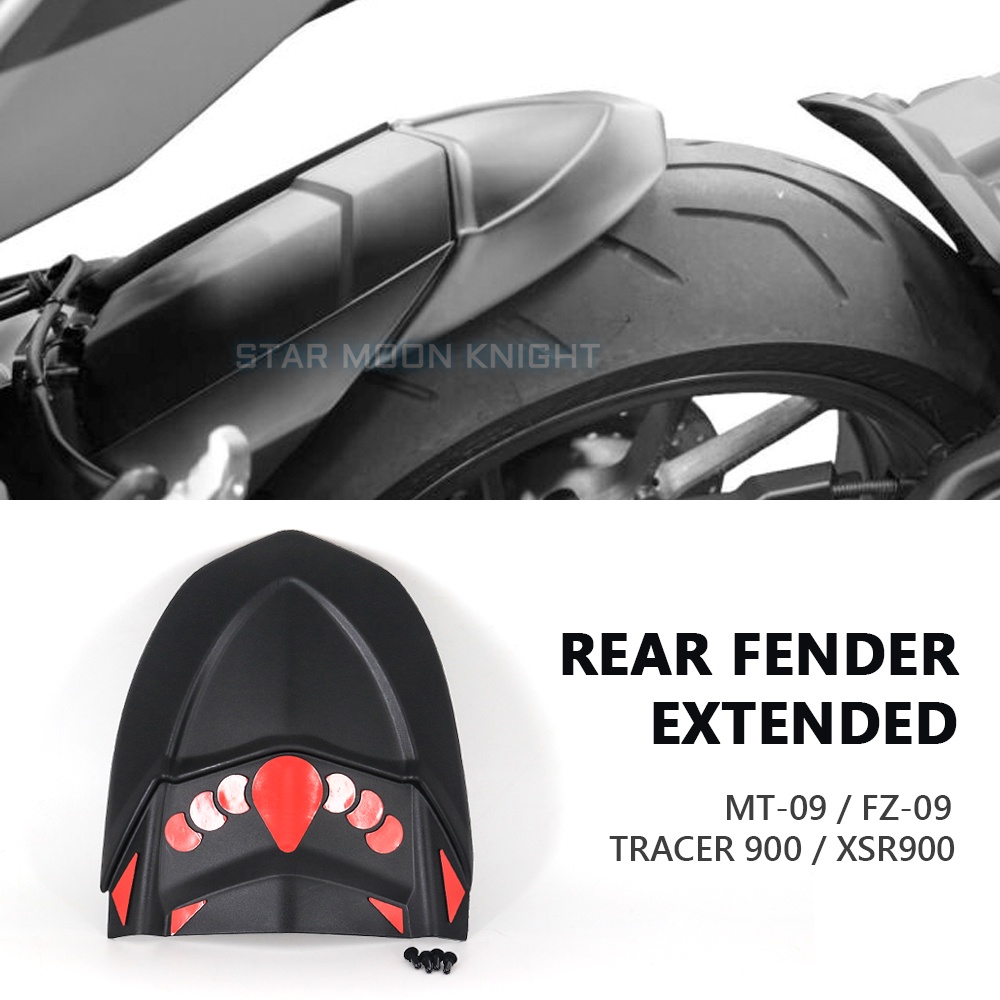 Motorcycle Rear Mudguard Fender Rear Extender Extension For YAMAHA MT09 ...