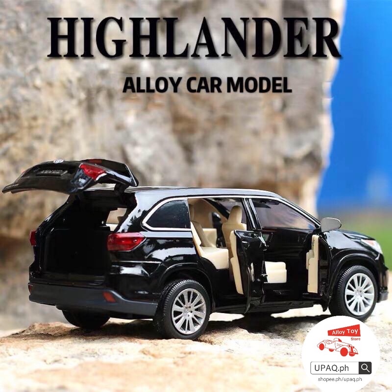 *upaq.ph*TOYOTA HIGHLANDER(INNOVA) 1:32 metal ALLOY TOY CAR DIE CAST ...