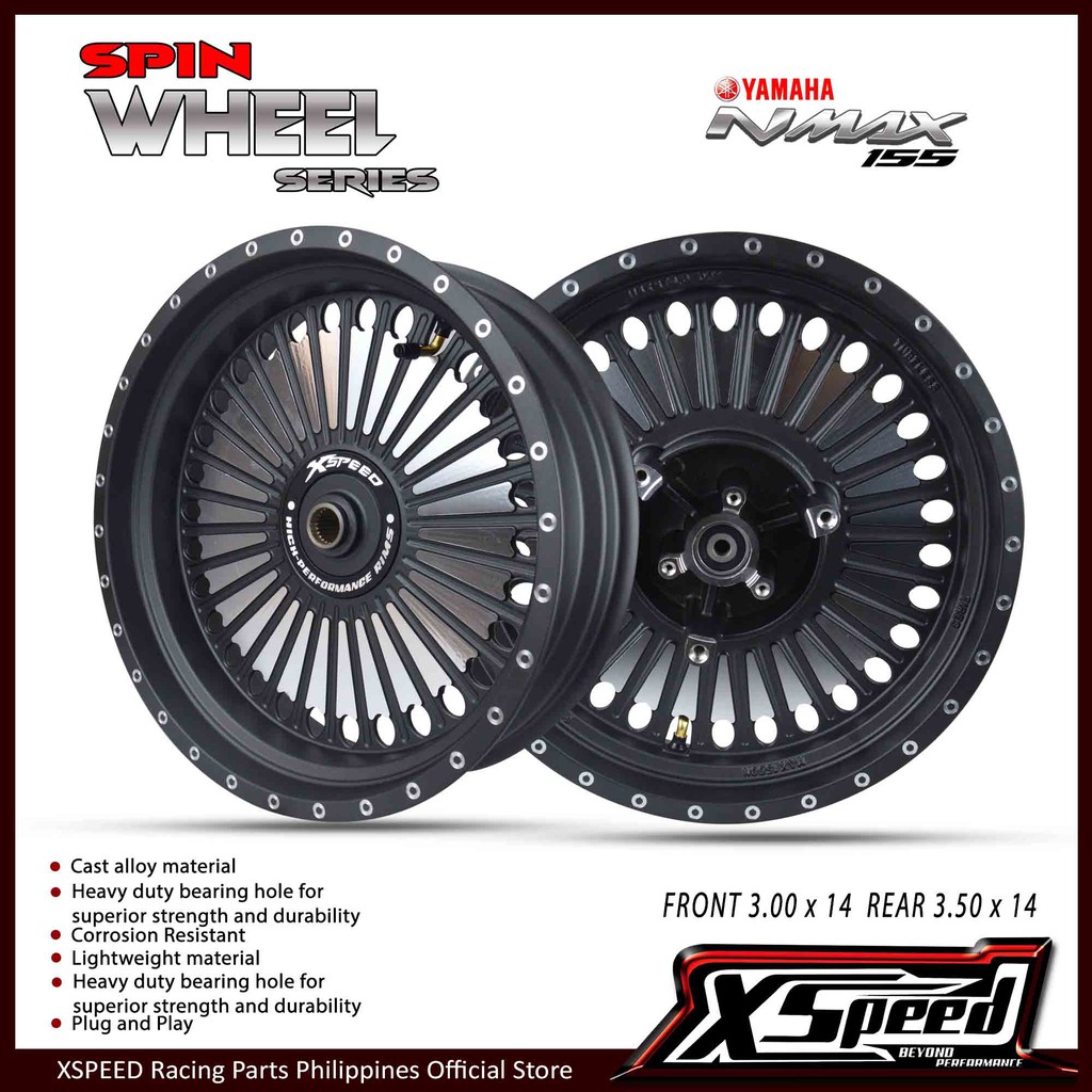 XSPEED MAGS SPIN WHEELS FOR YAMAHA NMAX 155 SIZE 14 ( V1 ) | Xspeed ...