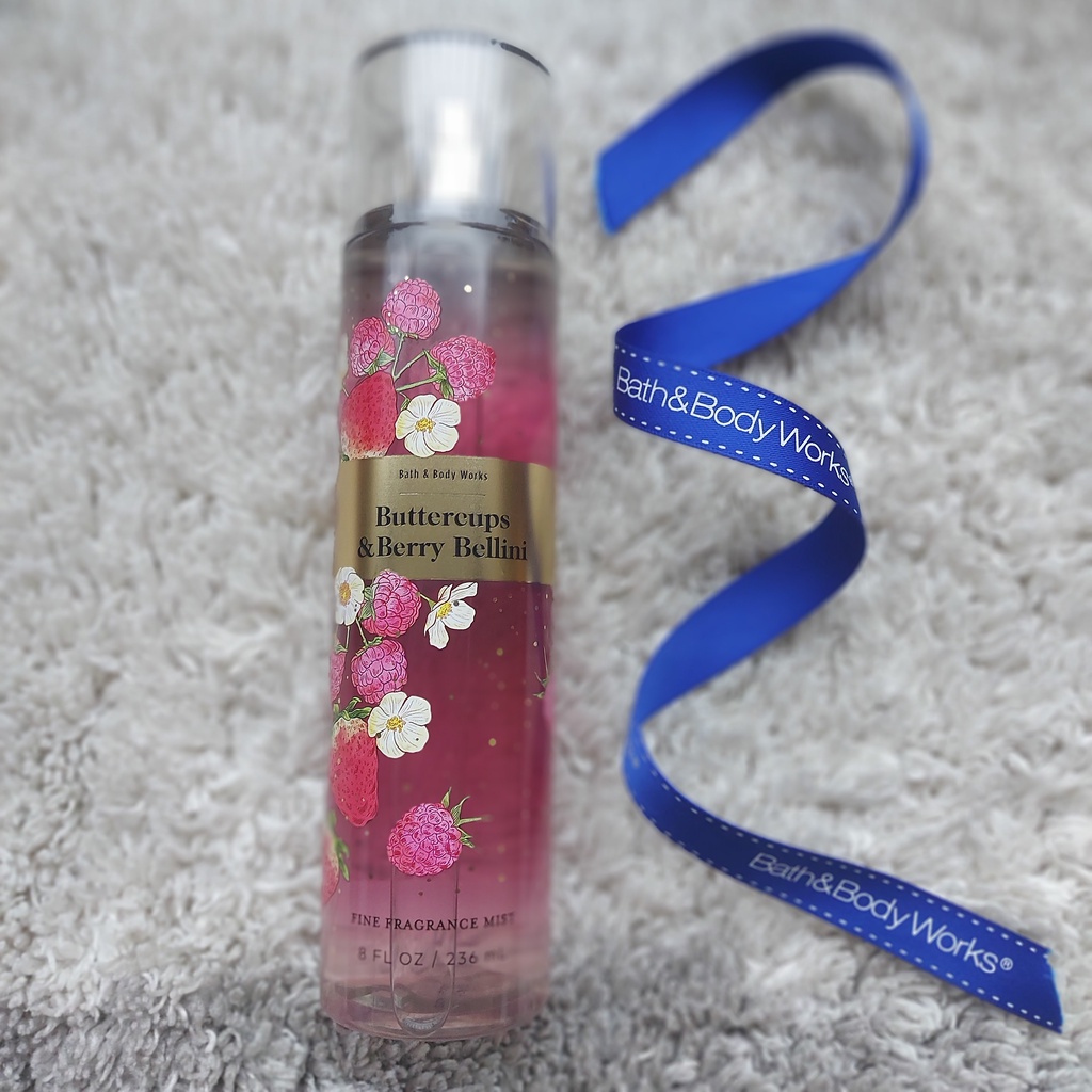 Original Bath and Body Works USA Buttercups & Berry Bellini Fragrance ...