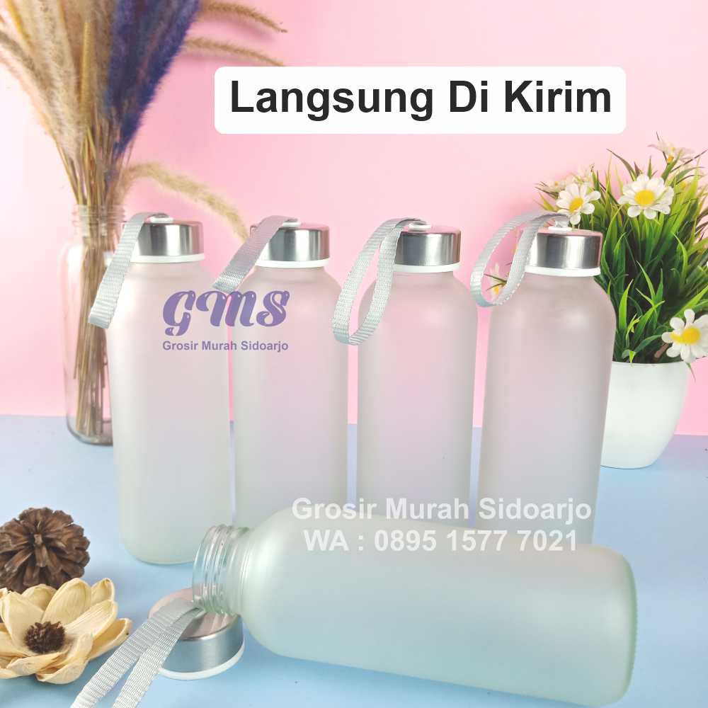 (Minimum 6pcs) 420ml DOFF Glass Bottles/Wedding Souvenirs Glass Bottles ...