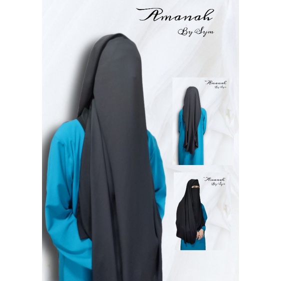 BURQAH & Double Niqab Two way | Shopee Philippines