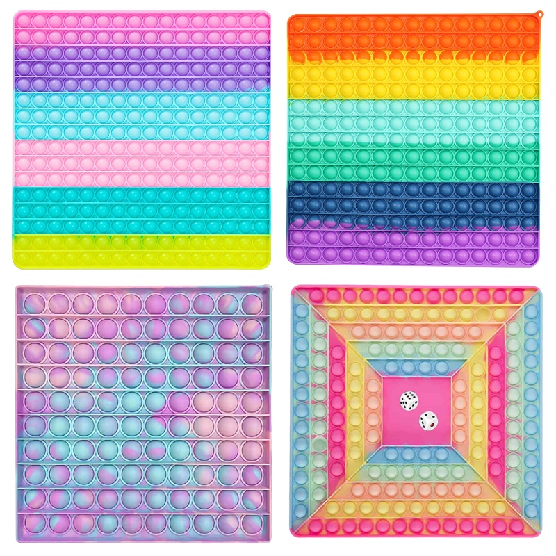 Big Size Push Popits Giant Colorful Fidget Toys Xxl Simple Dimple For ...