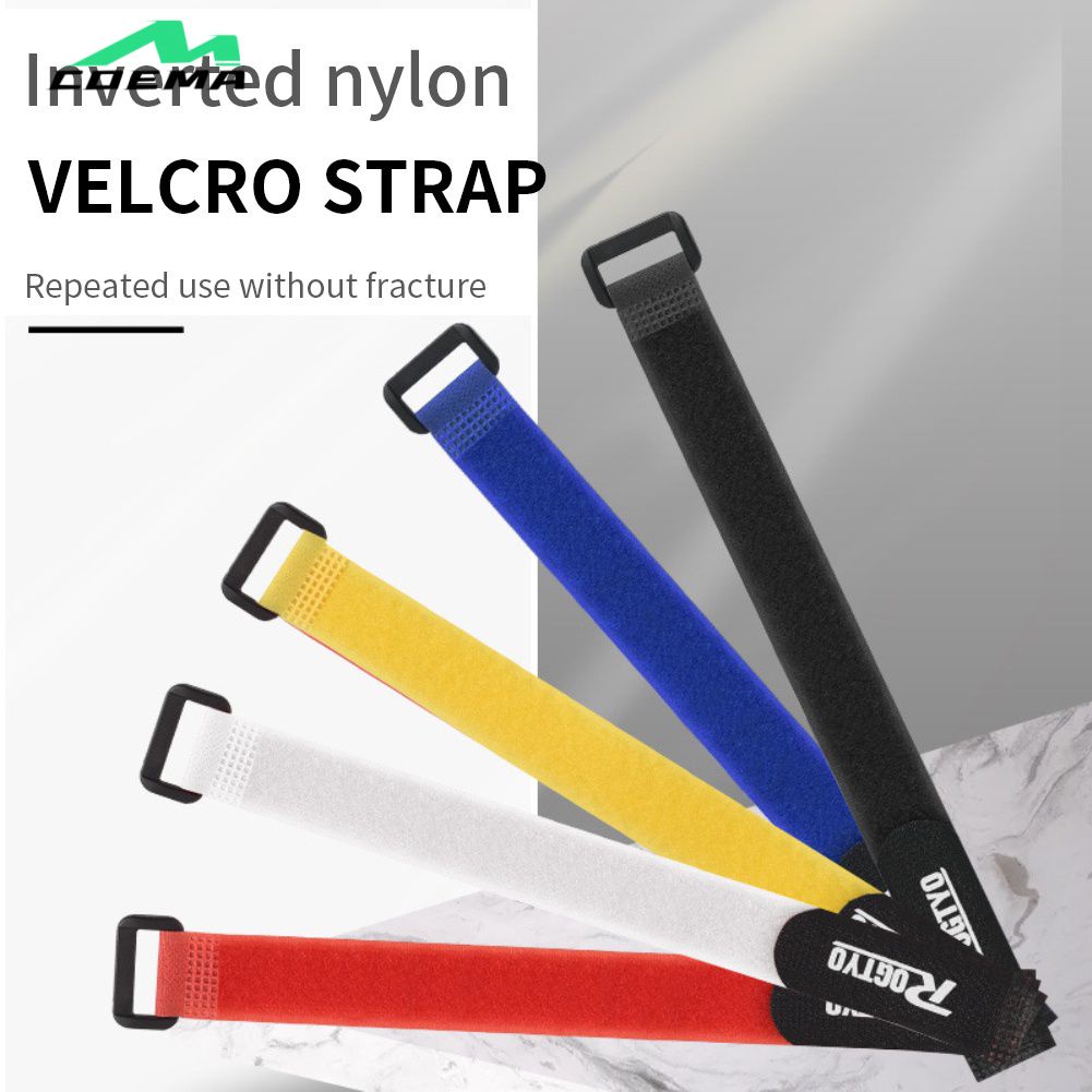 Bicycle Reverse Buckle Velcro Straps Buckle Velcro Straps Reusable ...