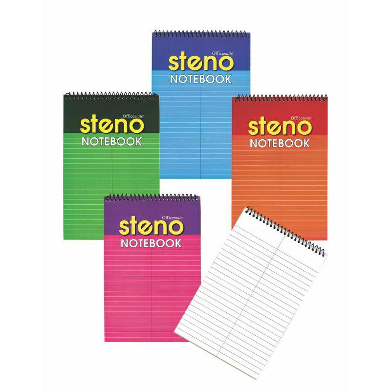 Steno Notebook 60 Leaves Assorted Colors | Shopee Philippines