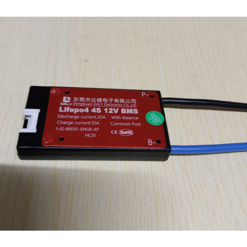 BMS Lifepo4 4S 12V 10A~50A DALY BMS for lifepo4 32650 3.2v nominal Wide Application. | Shopee ...