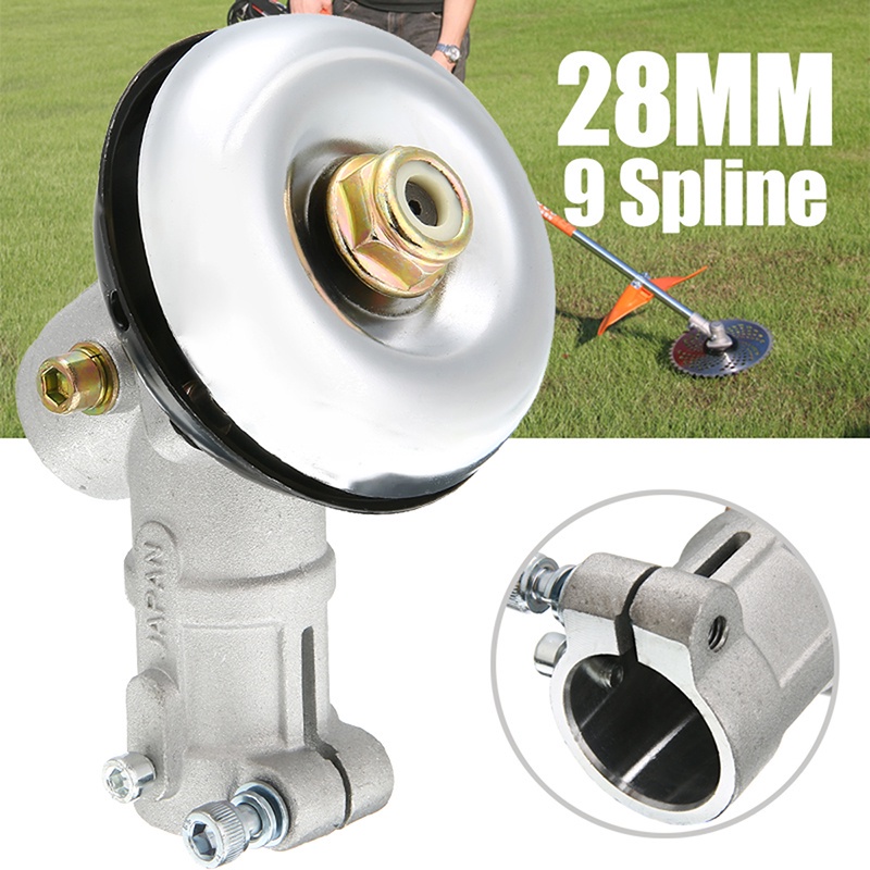 26/28mm 9T Trimmer Gearbox Gearhead Brush Cutter Grass Trimmer Replace ...