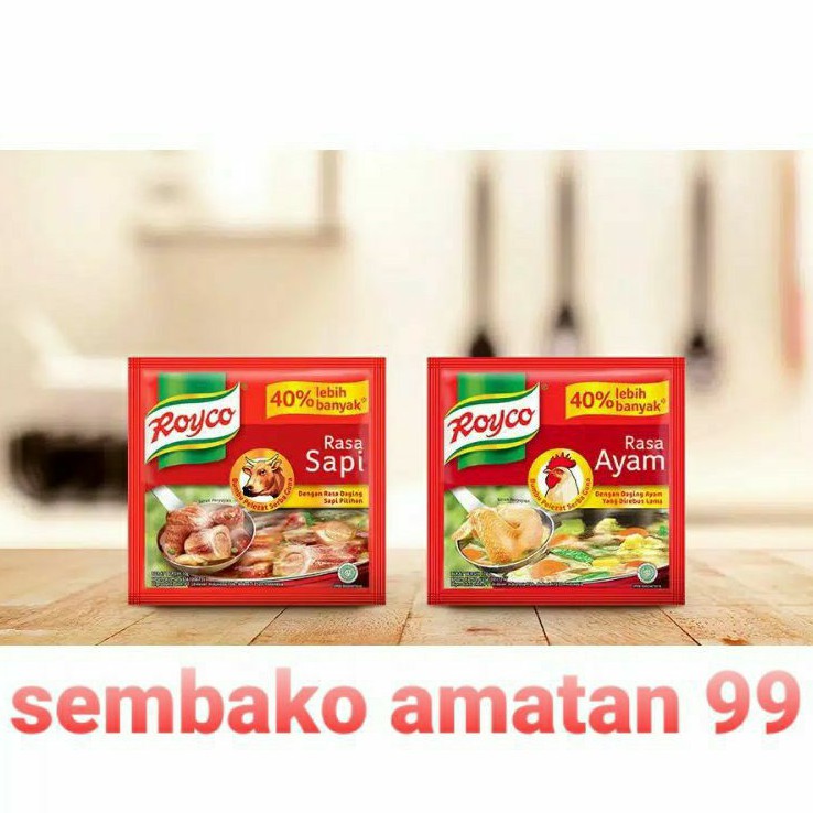 Royco Beef And Chicken Flavoring Seasoning Food Seasoning @ 8 Gram 12 ...