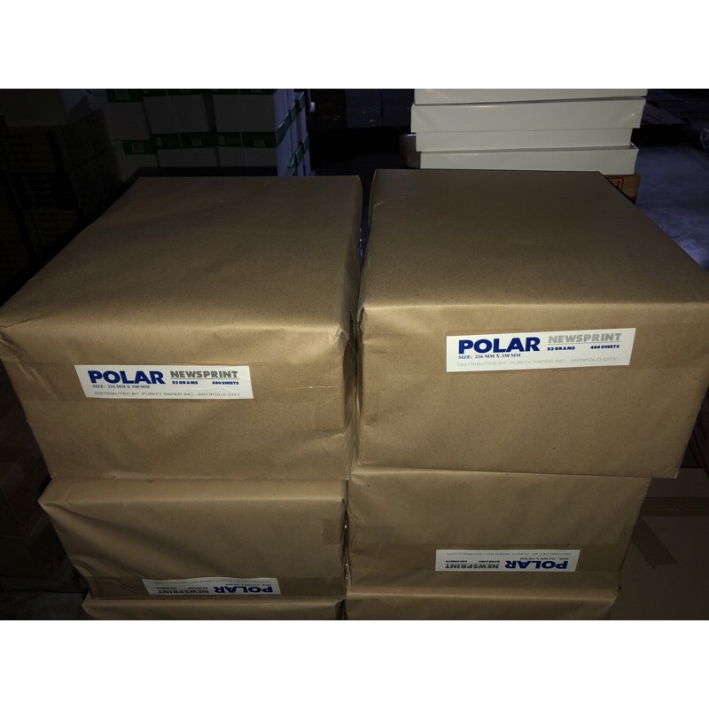 Polar Newsprint Long 52gsm | Shopee Philippines