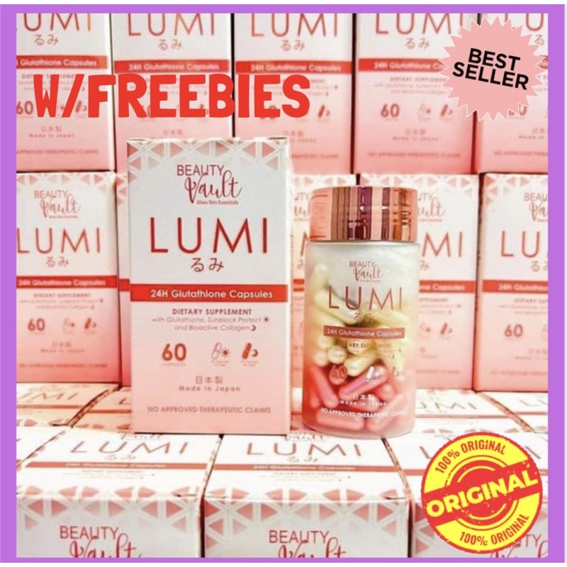 LUMI White 24H Capsule by Beauty Vault with FREEBIES | Shopee Philippines
