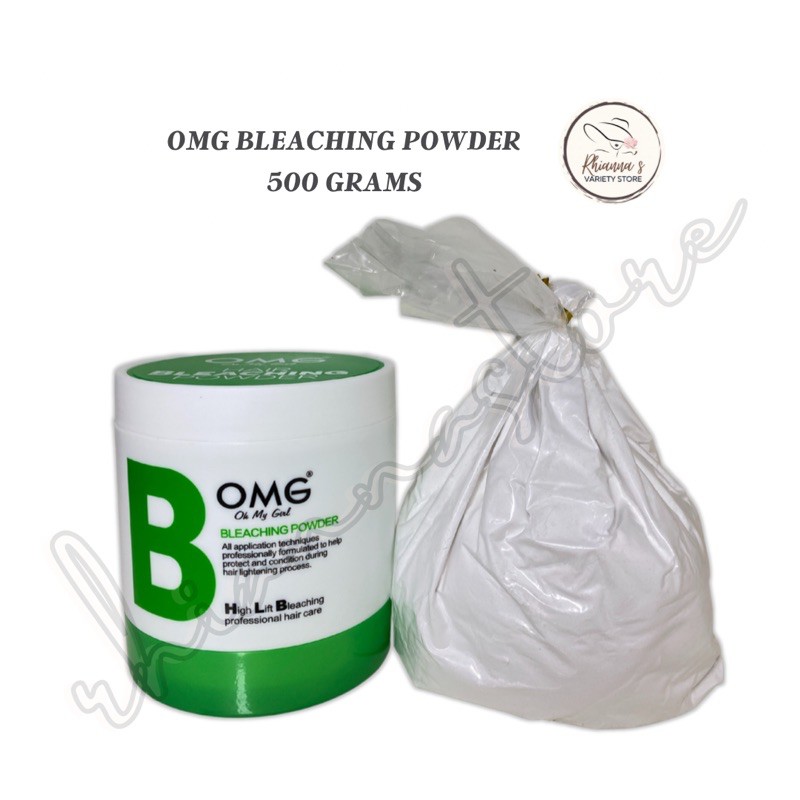 OMG Hair Bleaching Powder 500g (white) | Shopee Philippines