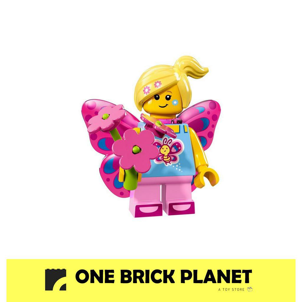 LEGO Series 17 Minifigures 71018 - Butterfly Girl (MISP) | Shopee ...