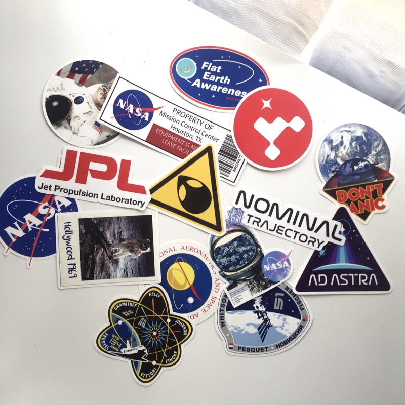 Nasa Autospace Sticker Pack | Shopee Philippines