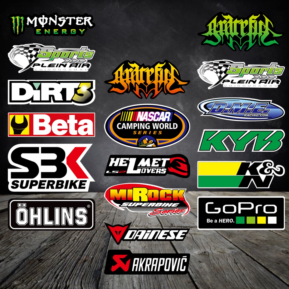 Reflective Motorcycle Side Strip Bike Helmet Sticker Car Styling Vinyl ...