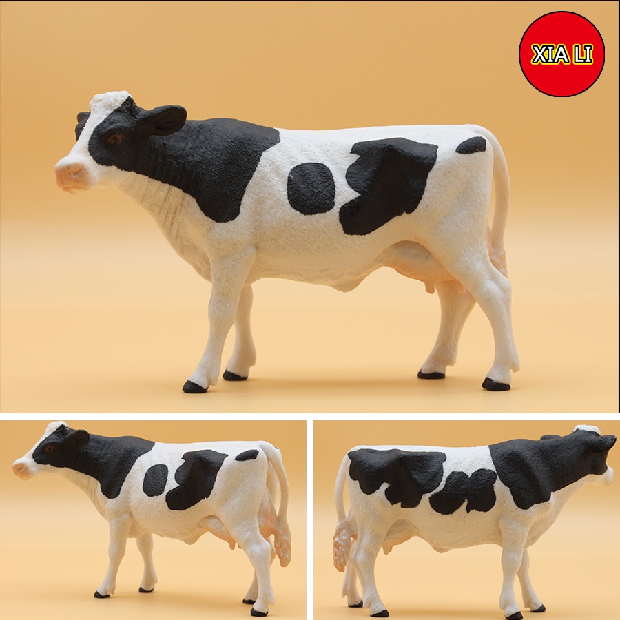 Solid Farm Model Simulation Cows Action Figures Poultry Animals ...