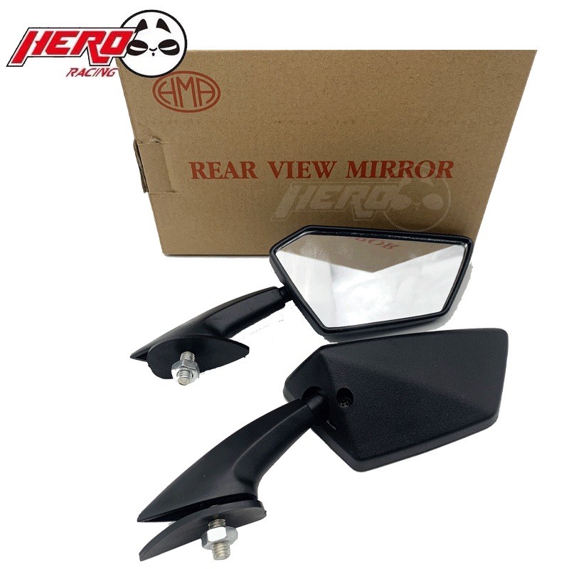 HMA Thai Side Mirror Ninja Universal 8mm Clear 1:1 Adjustable | Shopee ...