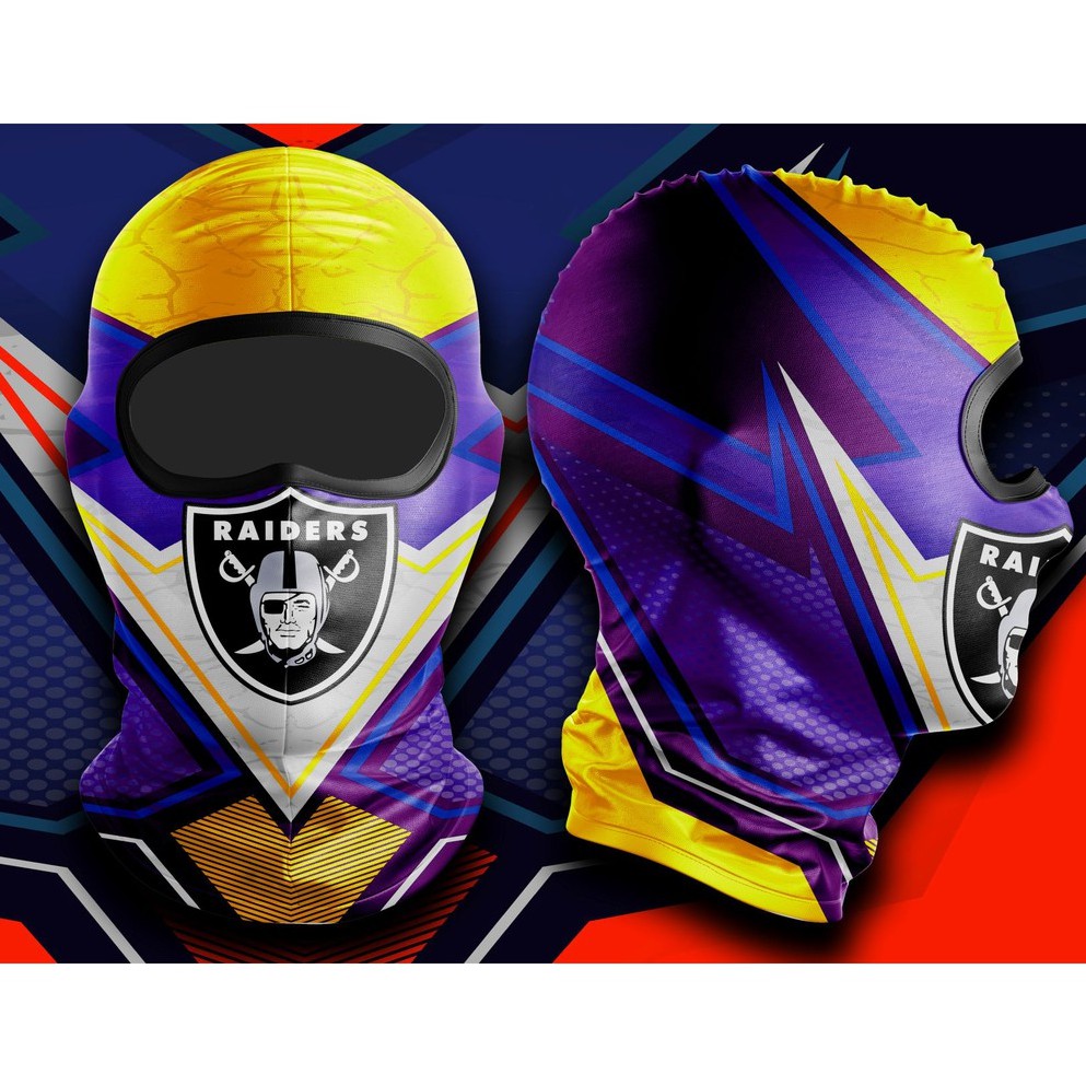 RAIDERS B10 MOTOR RIDING BALACLAVA full sublimation motor riding gear ...