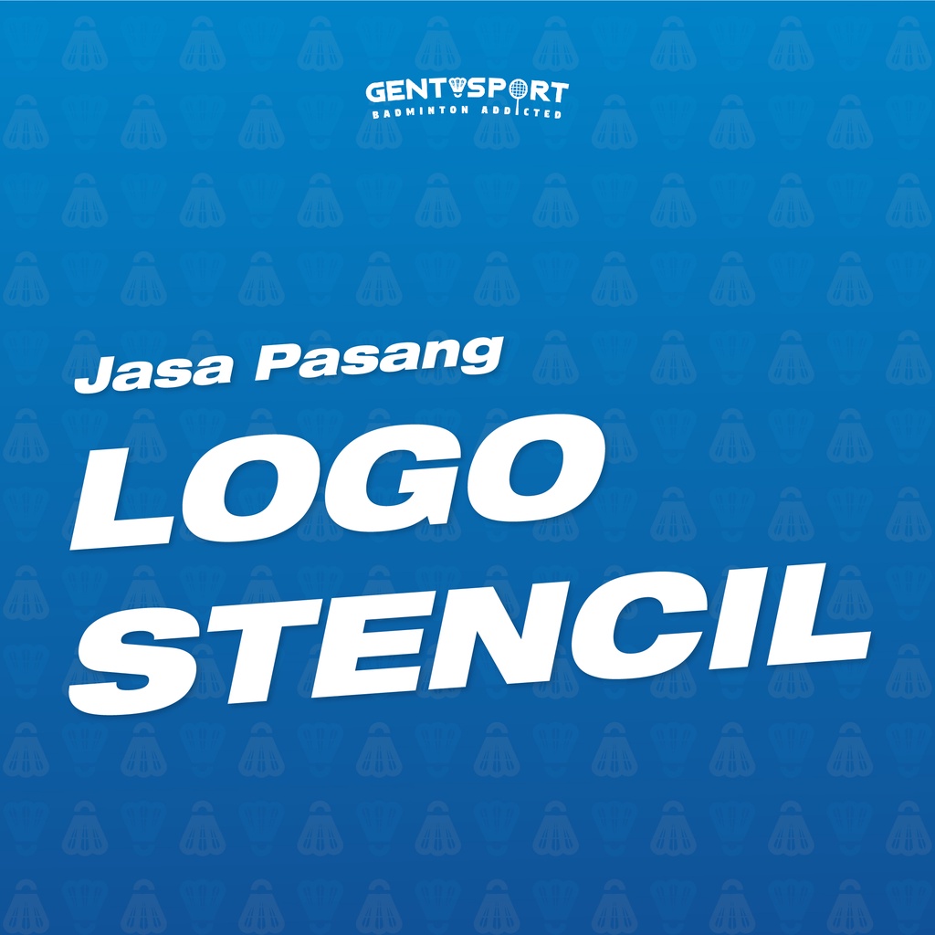 Install Stencil Logo/ Add Badminton Racket String Logo | Shopee Philippines
