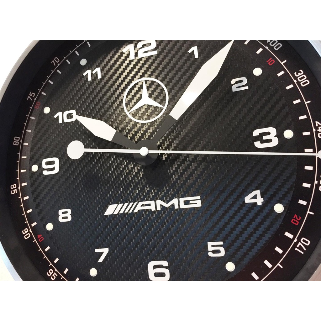 AMG Mercedes Benz Wall Clock - Speedometer Inspired Display Wall Clock ...