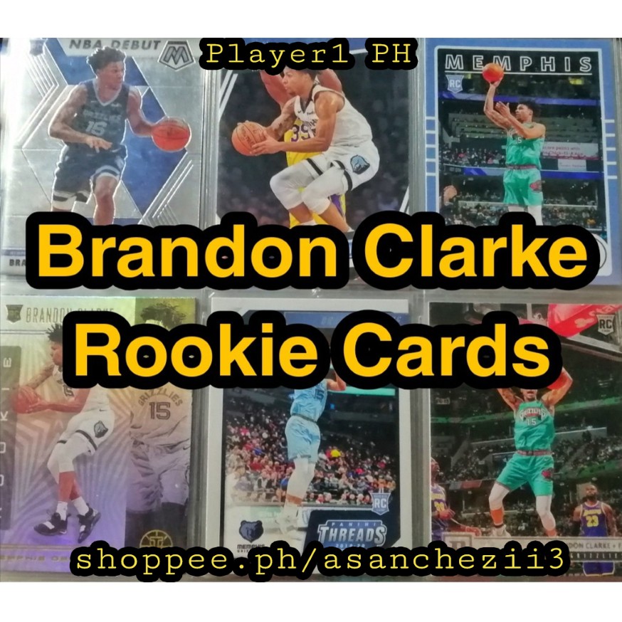 Brandon Clarke NBA Rookie Card (Check Variation)(Instant Collection ...