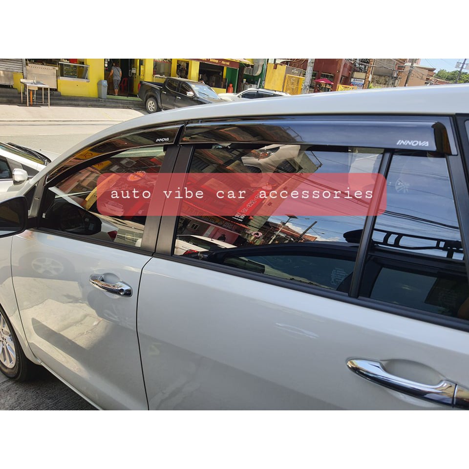 Toyota Innova 2016-2025 Rain Visor Injection Type | Shopee Philippines