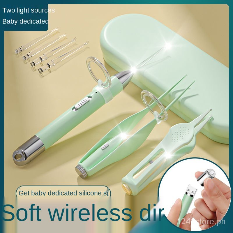 COD Ear Cleaning Set Earwax Removal Kit Portable Ear Cleaning Set Light ...
