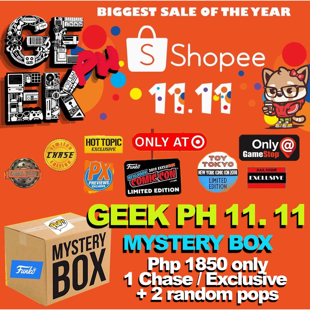 Geek PH 11 11 Mystery Box ( Limited Offer Only ) | Shopee Philippines