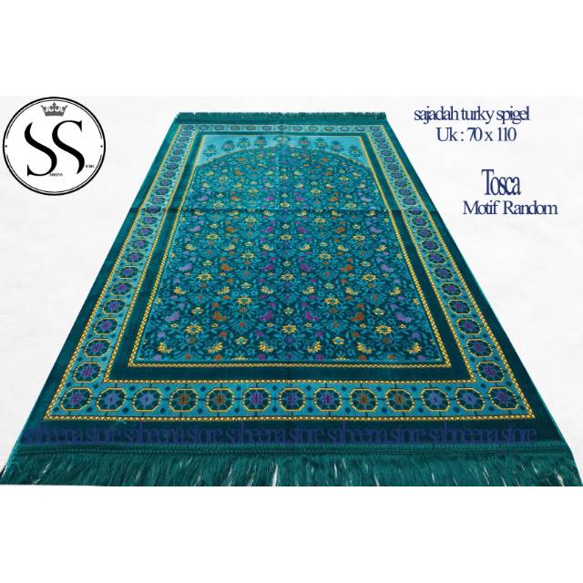 Pay at Home Turkey Turkiye Thick Feather Prayer Mat Tosca Prayer ...