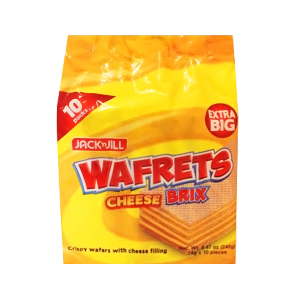 Jack ' n Jill Wafrets Brix 10'S | Shopee Philippines